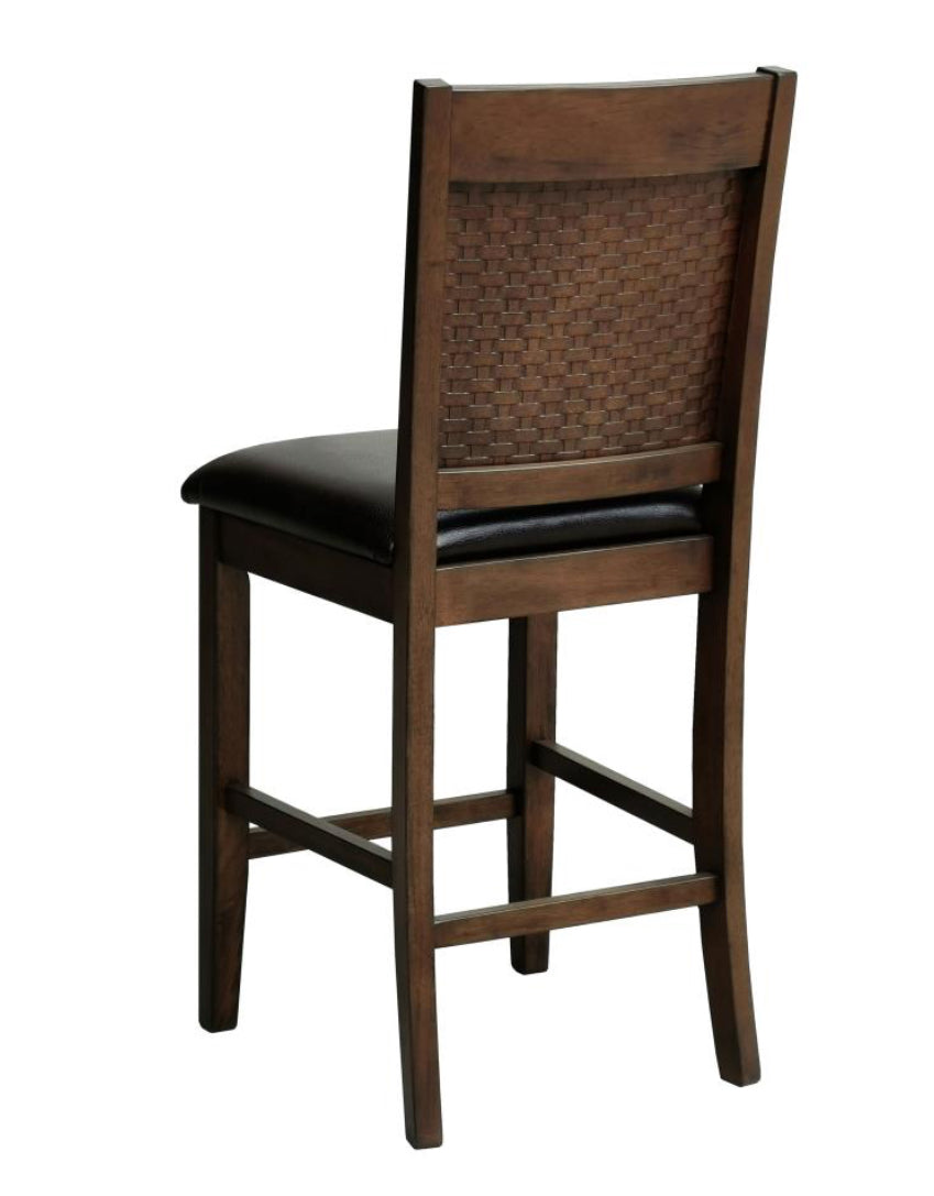 DEWEY 5-PIECE RECTANGULAR DINING TABLE SET WALNUT – Better Home Furniture